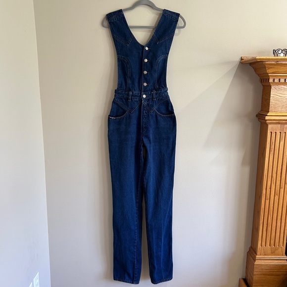 Vintage | Jeans | Vintage Blaze Western Denim Overalls | Poshmark